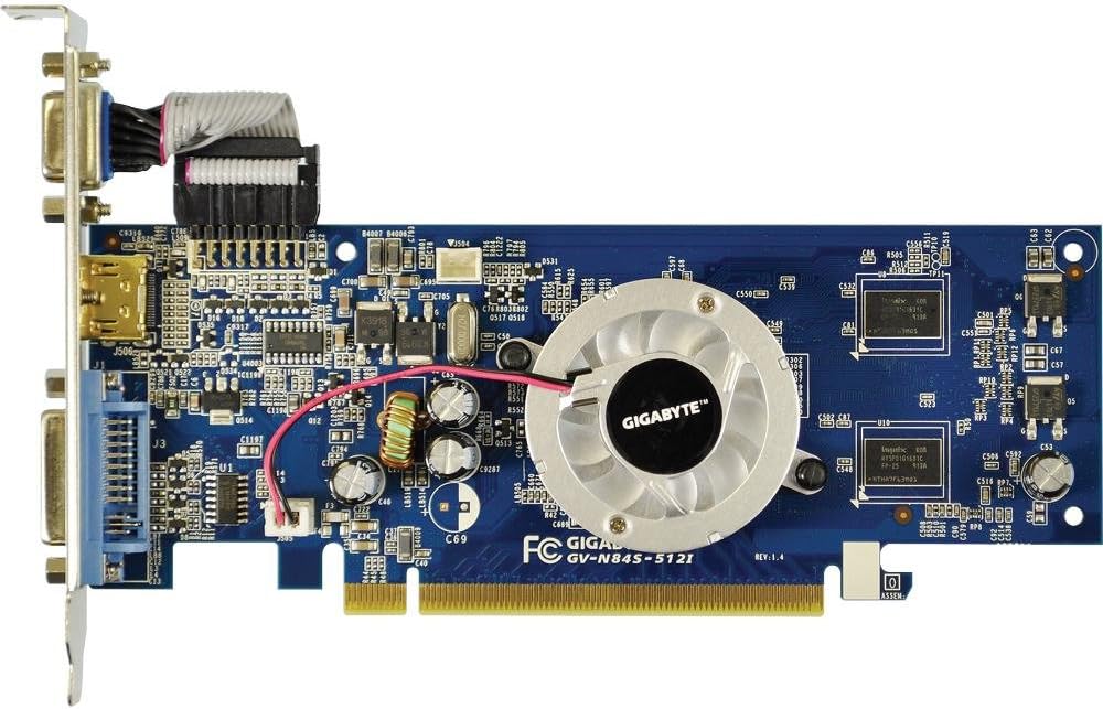 Amazon.com: Gigabyte GeForce 8400 GS 512 MB GDDR2 64-bit Video Card, GV ...