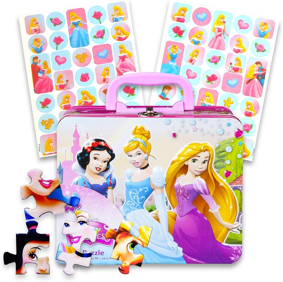 Amazon.com: Disney Princess Lunch Box Activity Set - Disney Princess ...