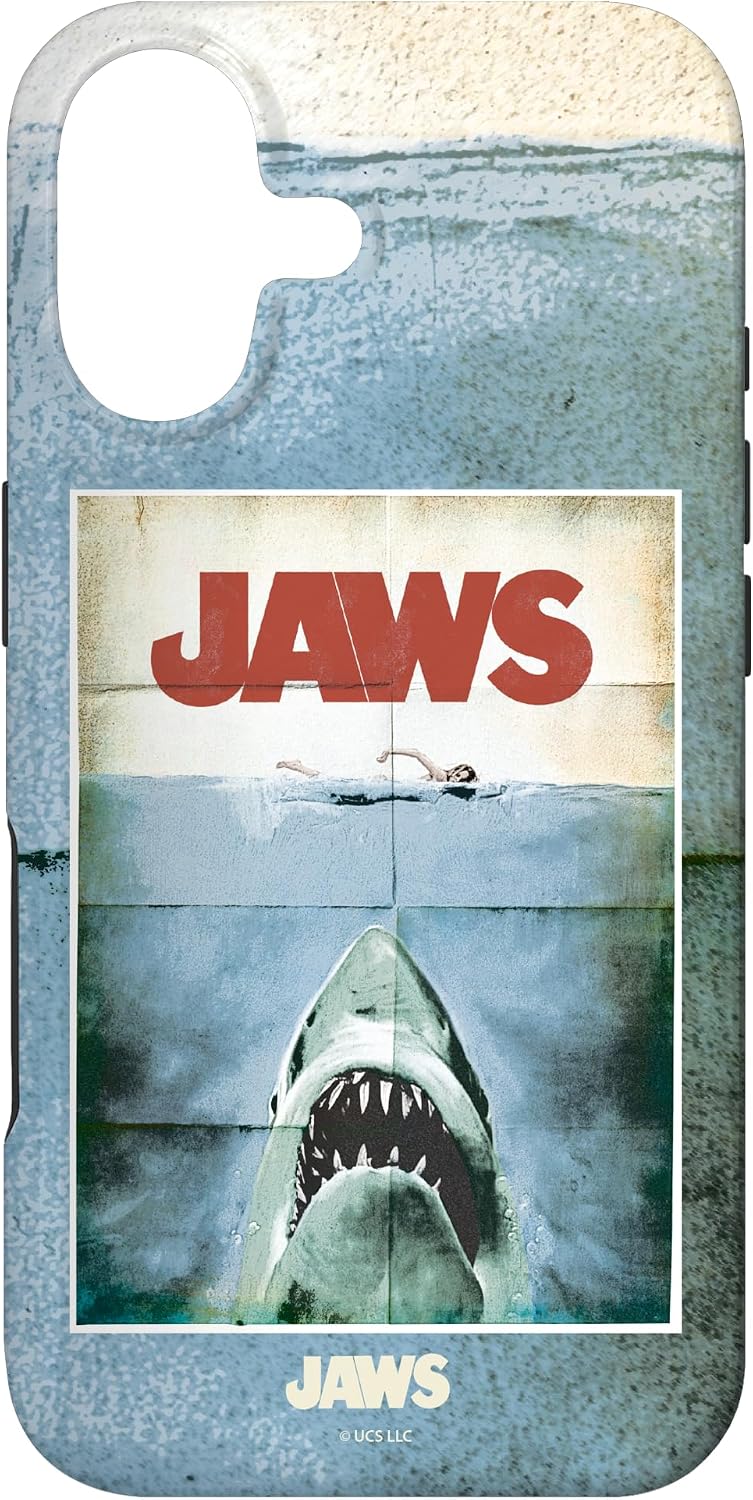 Amazon.com: Jaws 50th Anniversary Poster Vintage Style Front & Back ...