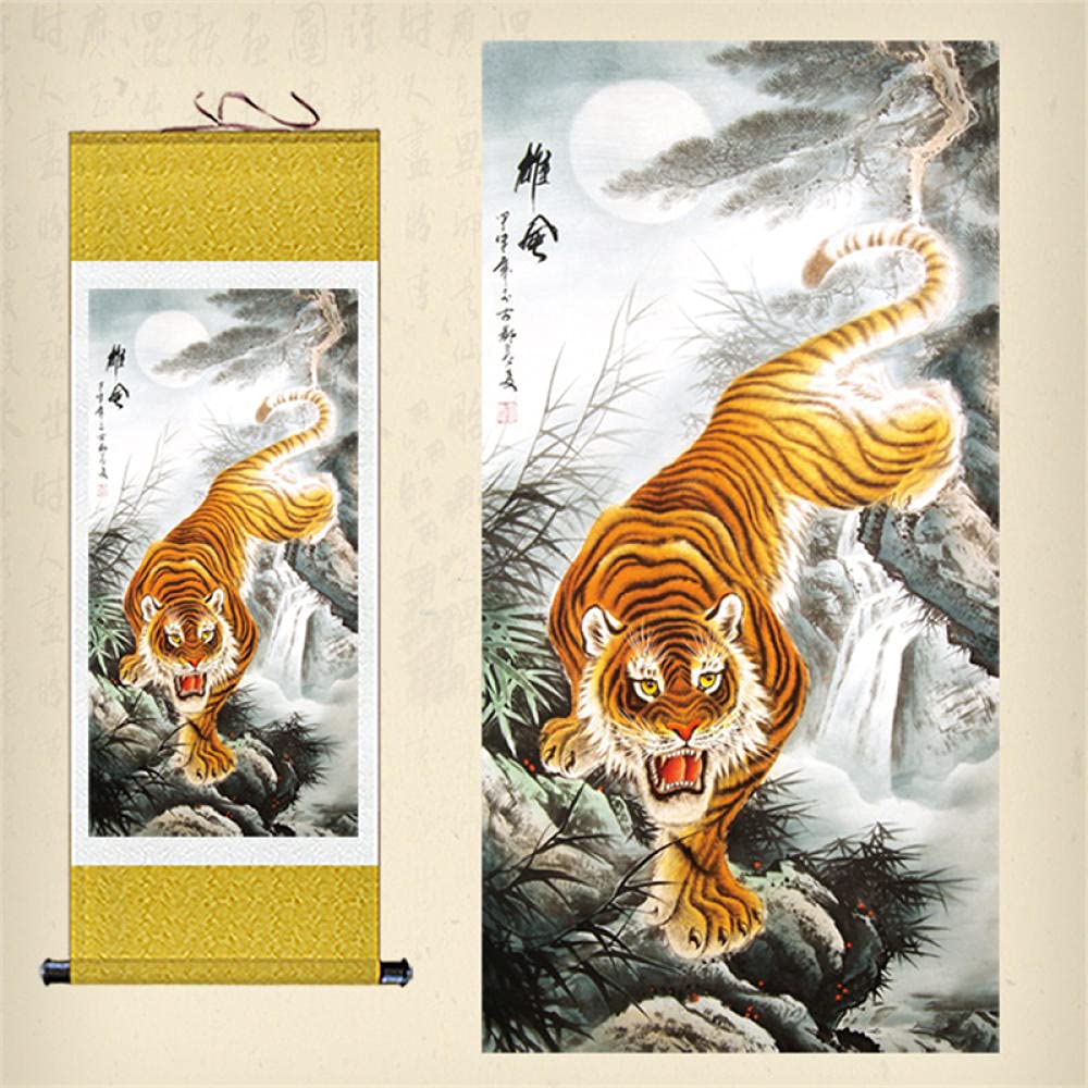 Famous Chinese Tiger Painting