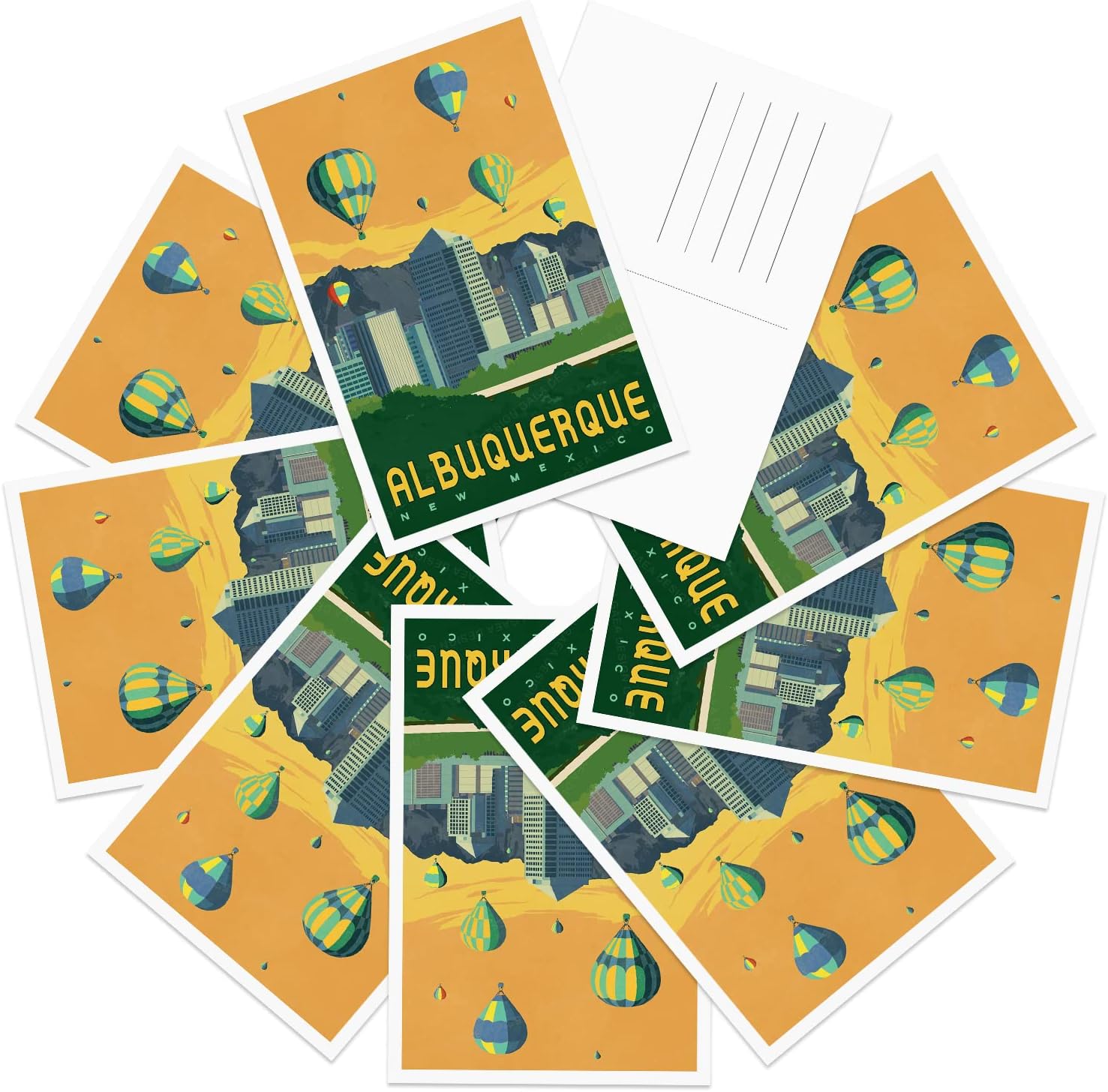 Amazon.com : gaeaverse Albuquerque New Mexico American City Landscape ...