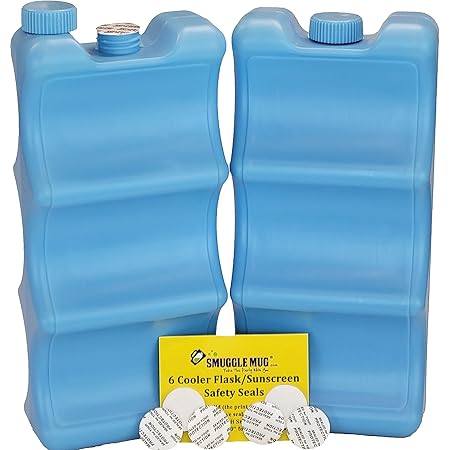 Amazon.com | Cooler Ice Box Flask by Smuggle Mug - Comes with Lid Seal ...