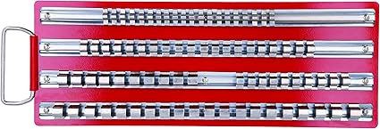 Laser 2664 Socket Rack/Tray With 4 Fixed Rails : Amazon.co.uk: DIY & Tools