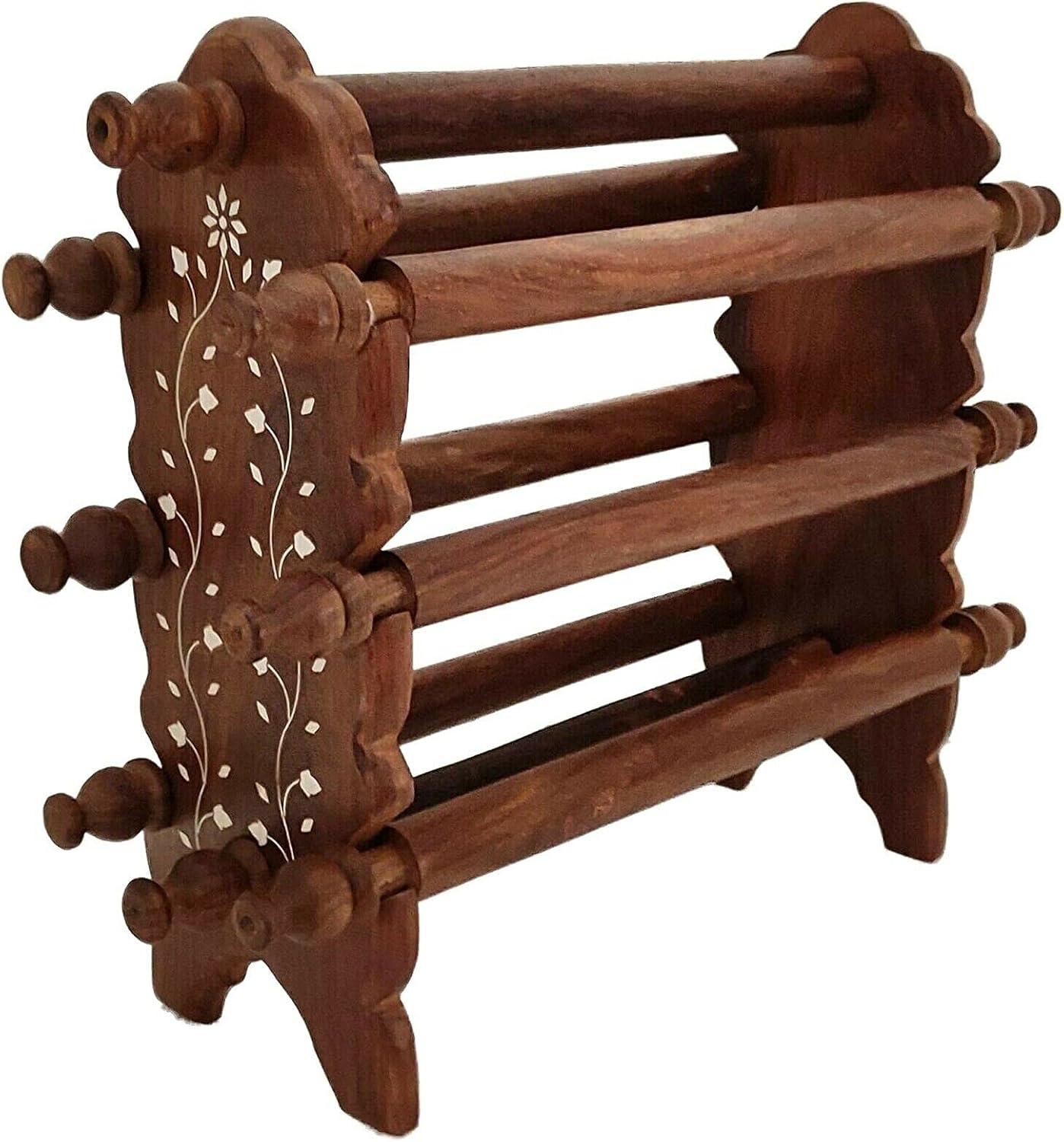 Amazon.com: Sharvgun Handmade Women's Wooden Bangle Holder & Display ...