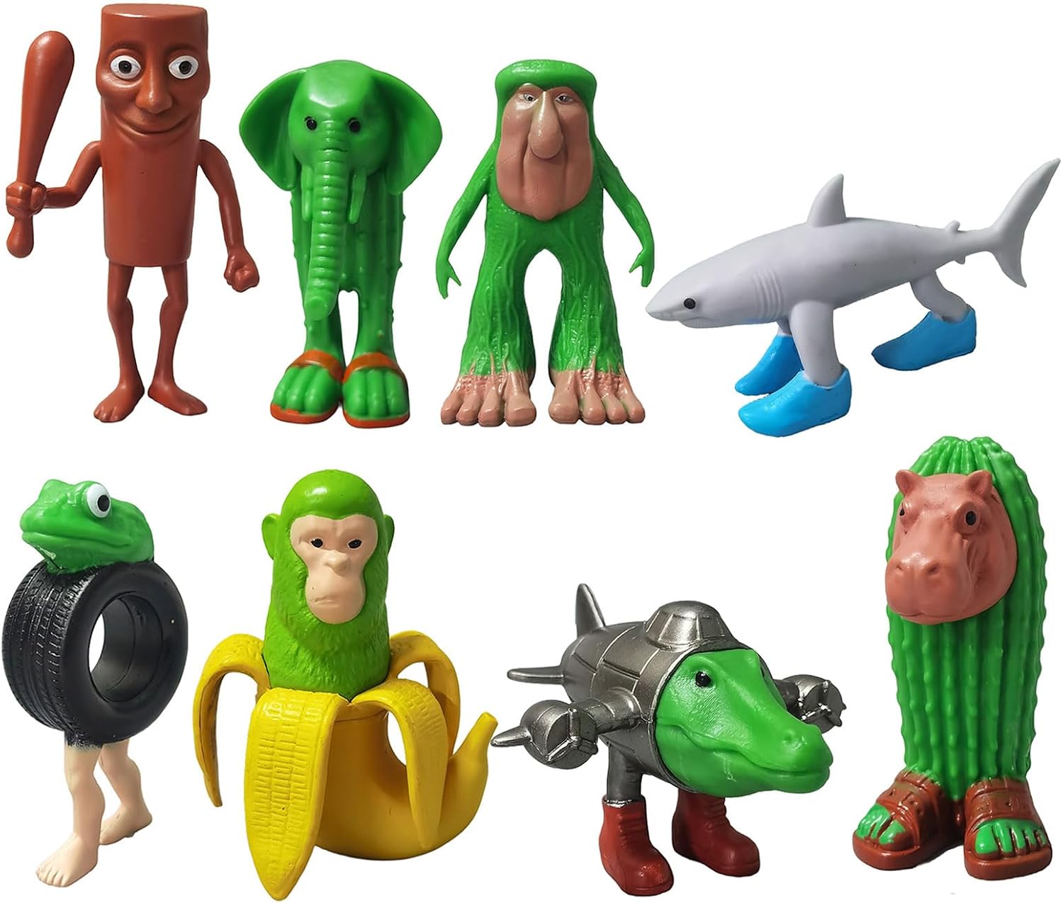 Amazon.com: Tralalero Tralala Action Figures 3.5 Inch Italian Brainrot ...