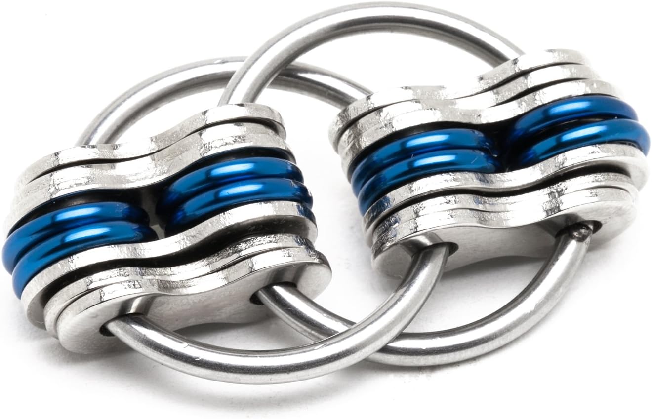 Fidgetland Fidget Toy, Rizzle Stainless Steel Fidget Ring, Award ...