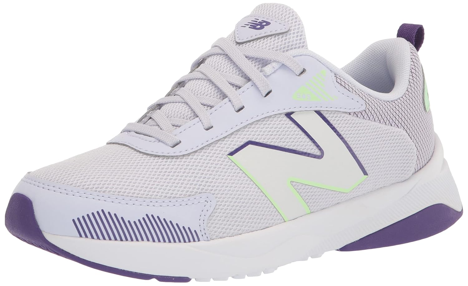 Buy New Balance Kid's DynaSoft 545 V1 Lace-Up Running Shoe, Libra/Prism ...