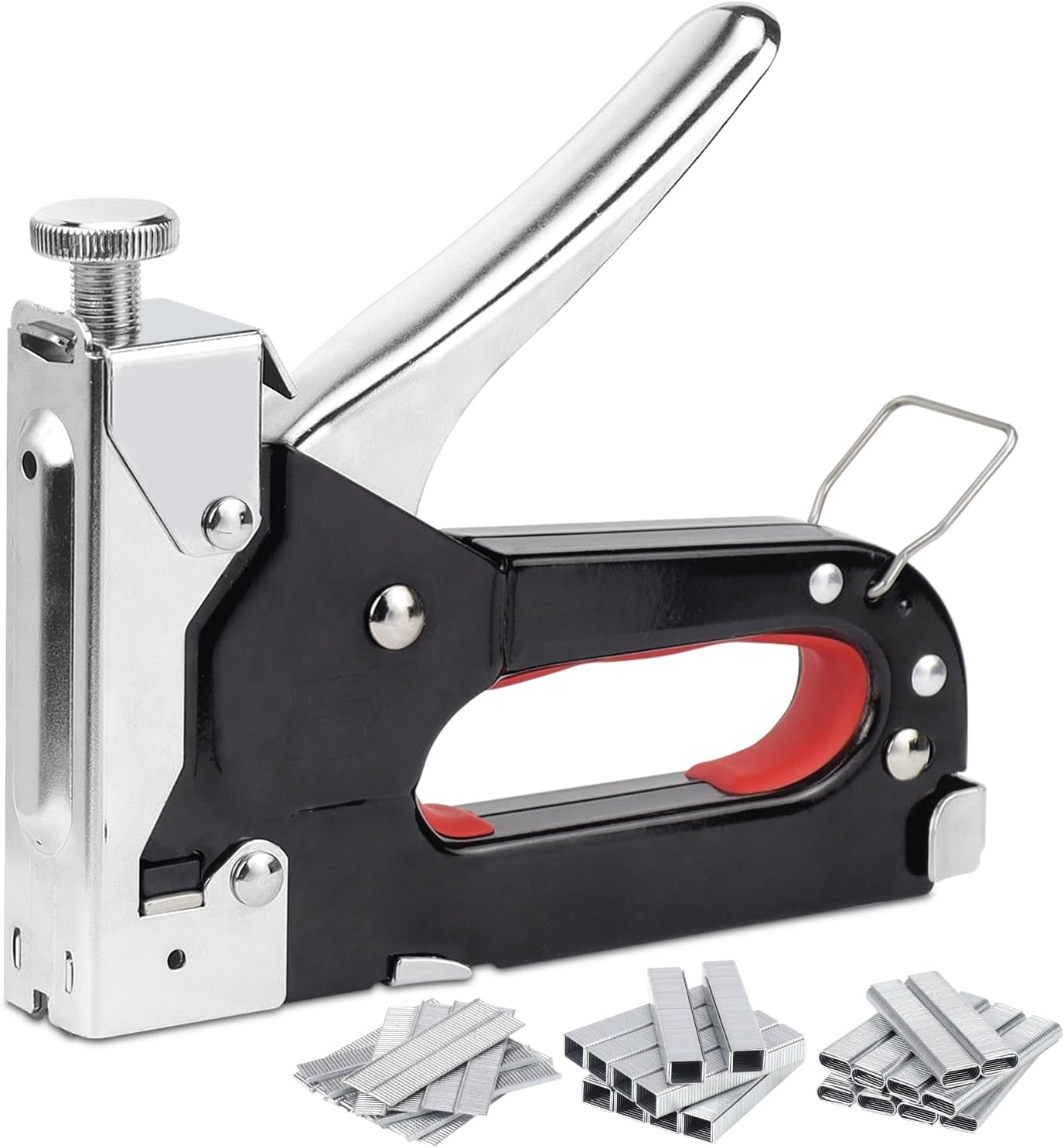 Tacker für Holz Handtacker mit 3000 Klammern 3 in 1 Tackerpistole Set ...