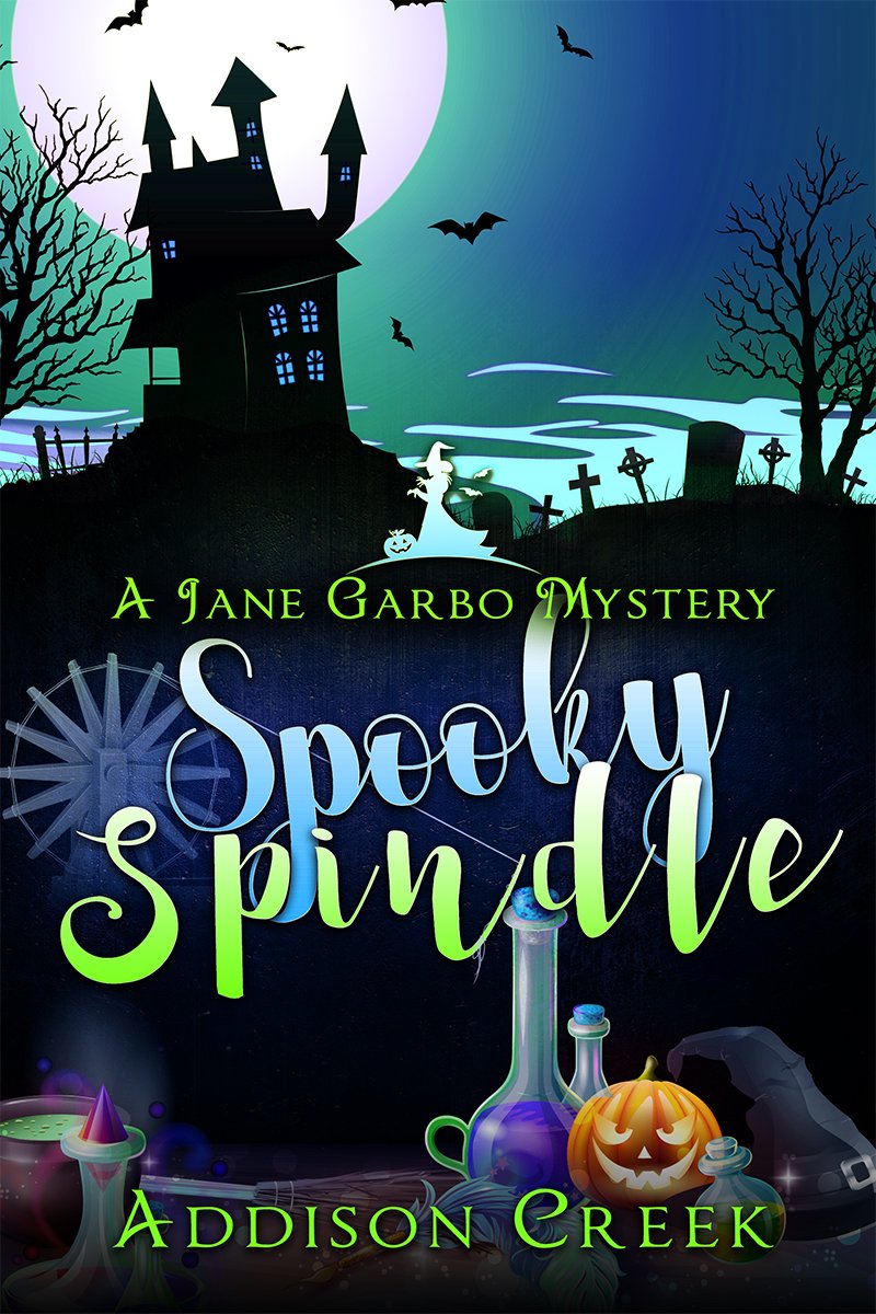 Amazon.com: Spooky Spindle (Jane Garbo Mysteries Book 4) eBook : Creek ...