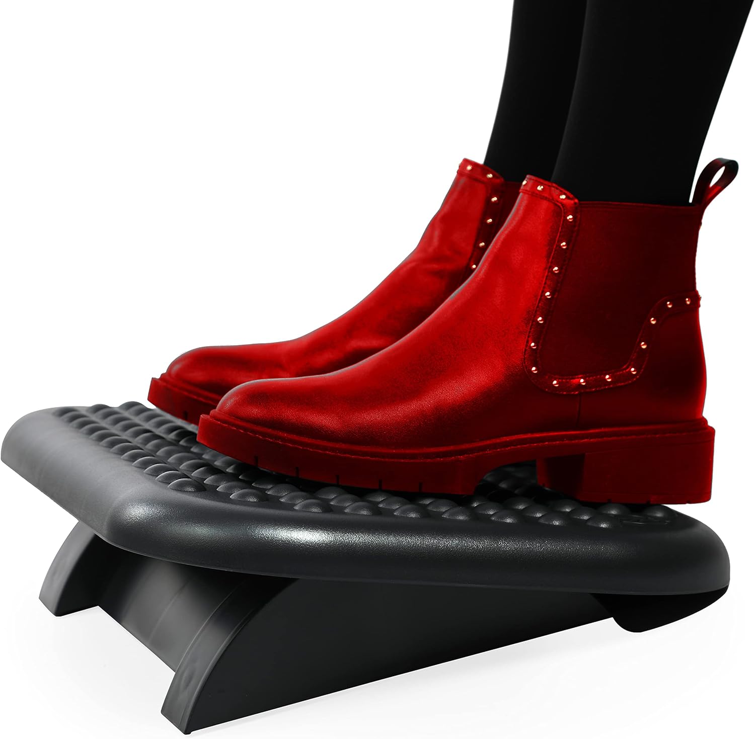 Halter Black Foot Rest for Under Desk at Work and Home, 17.6" X 13.1 ...