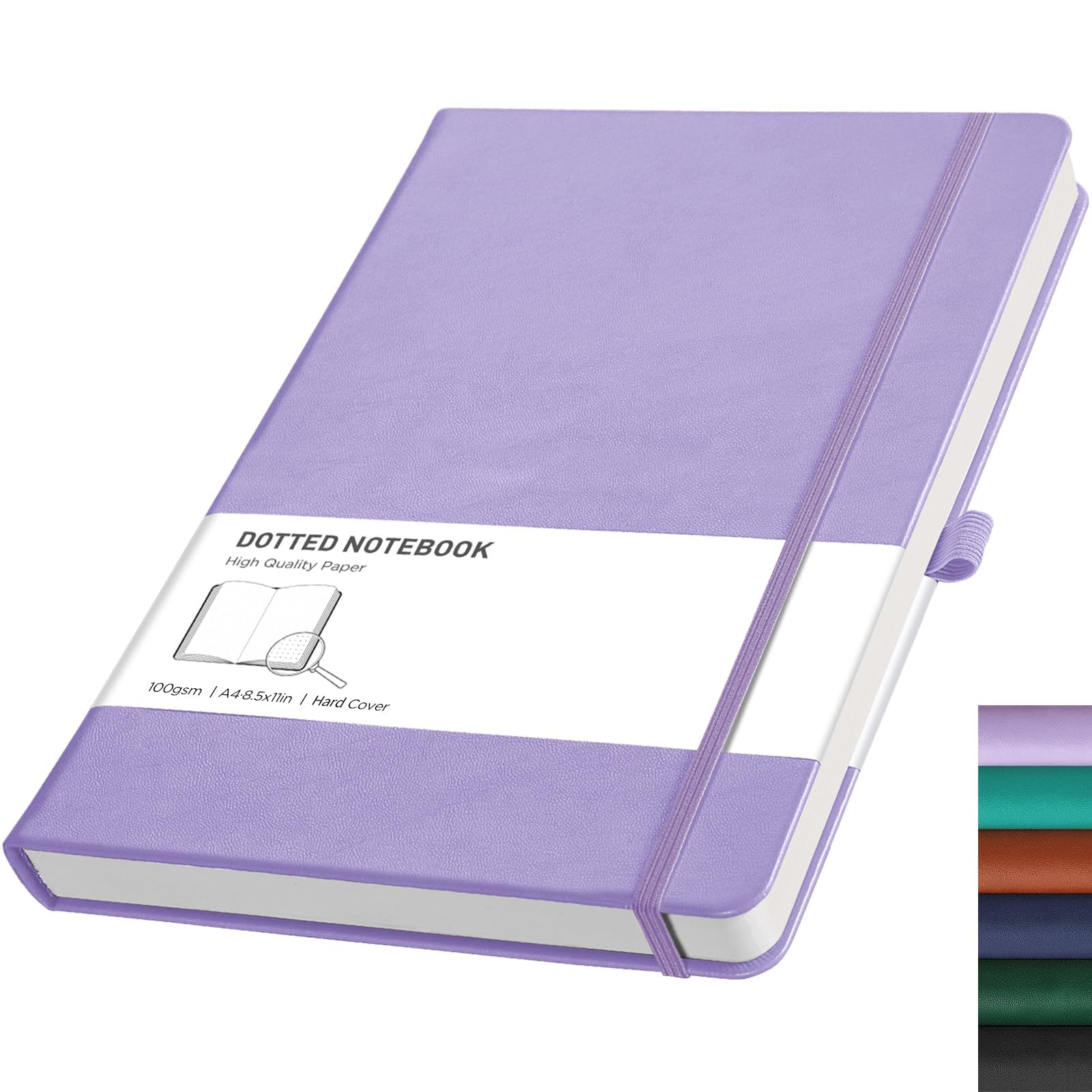 RETTACY Dotted A4 Notebook Journal -192 Pages Note Book for Bullet ...