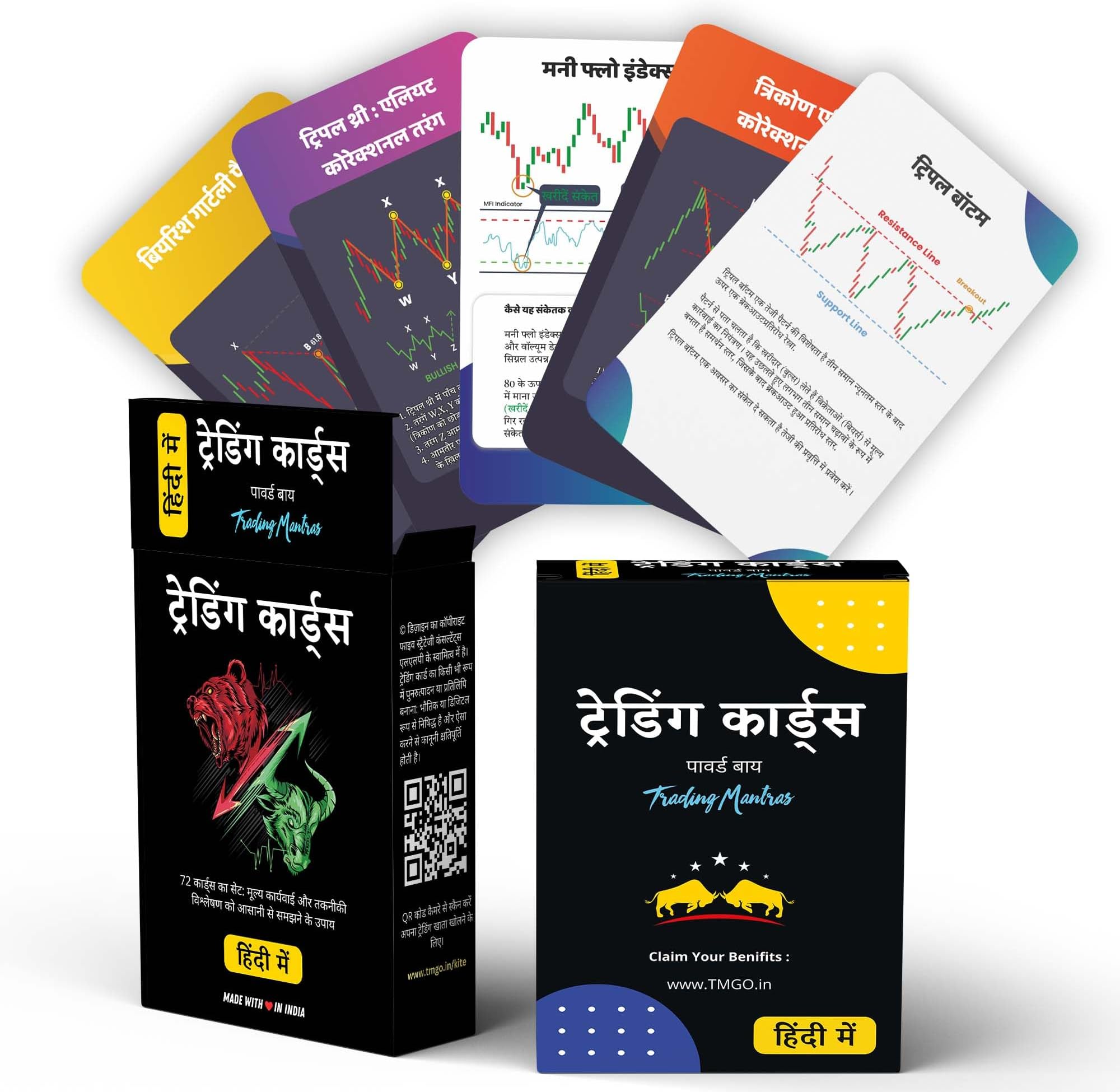 Buy Trading Mantras Stock Market Trading Flashcards Hindi Edition ...
