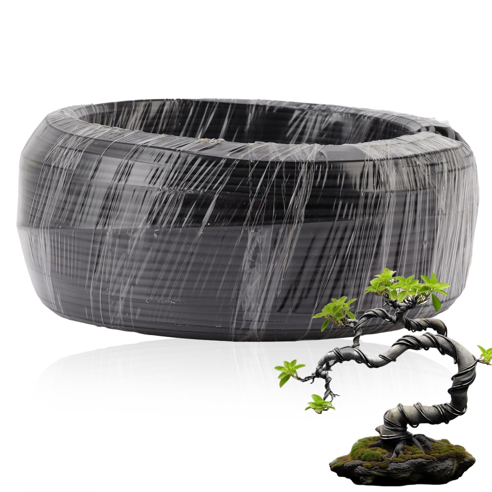 Amazon.com: Gigicial 1000g Bonsai Training Wire, Black Aluminum ...