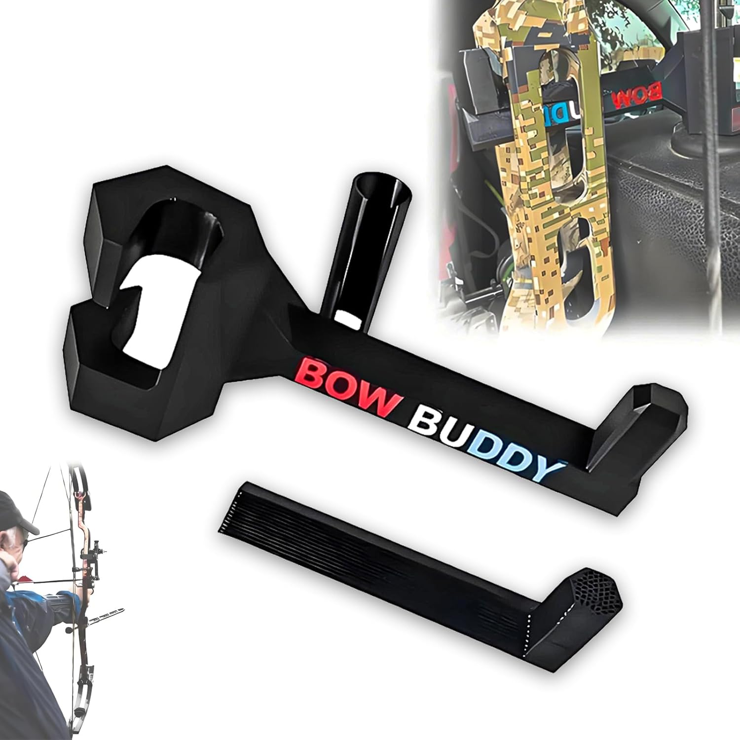 Amazon.com : SINGNALBV Bow Buddy Bow Hanger for Truck-Truck Bow Hanger ...
