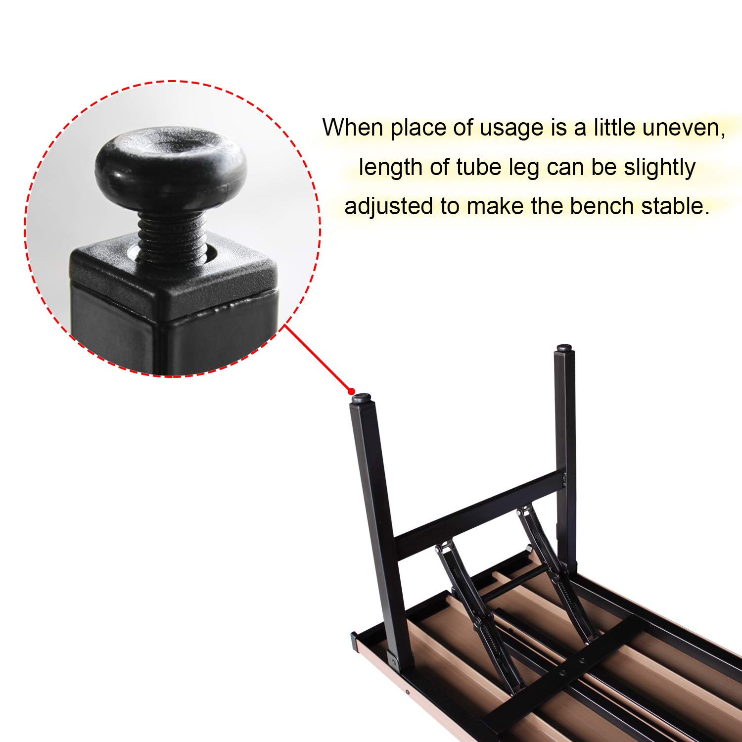 Collapsible Portable Folding Benches Seat for Outside Seating Soccer ...