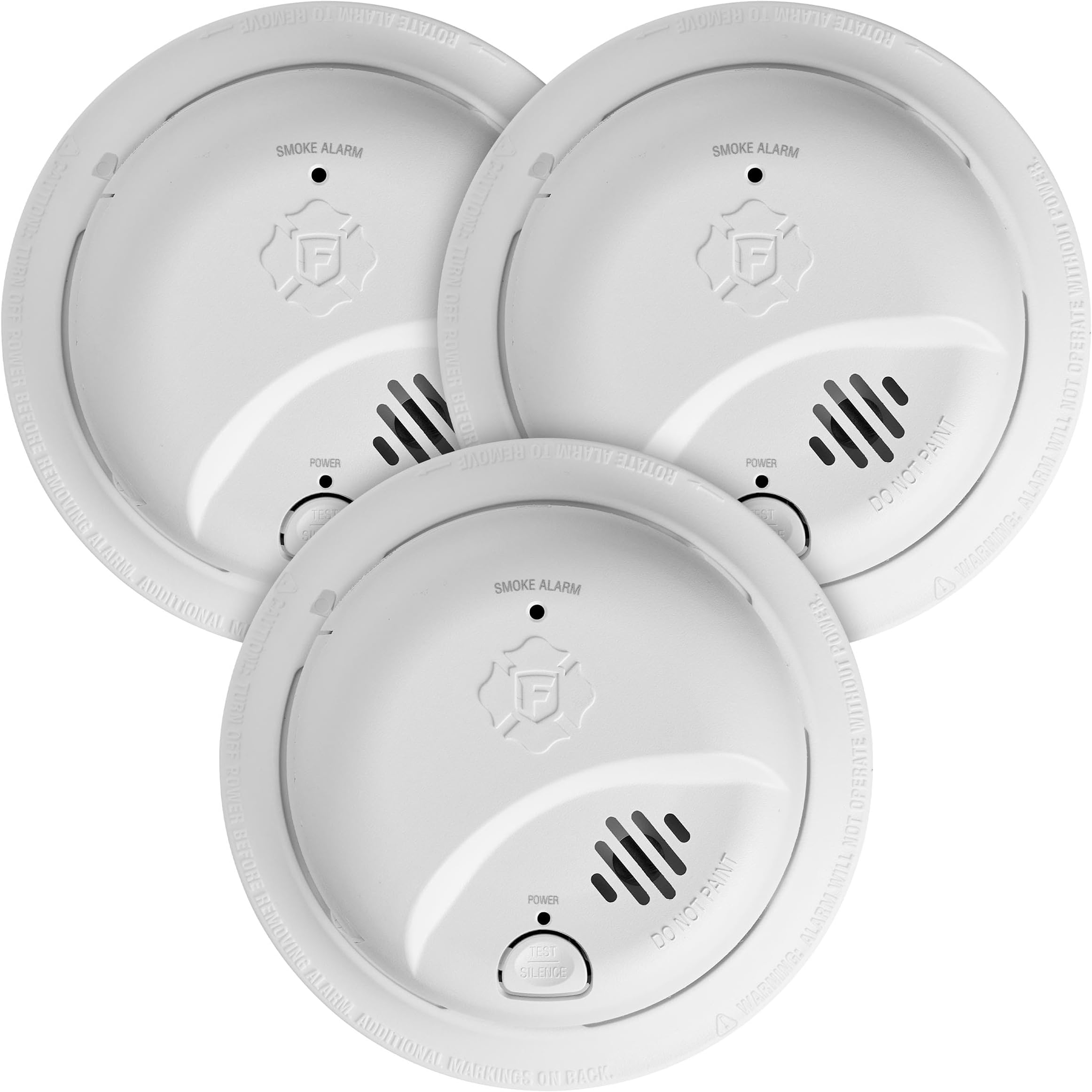 First Alert 9120BFF/ SMI100-AC Smoke Detector, Hardwired Alarm with ...