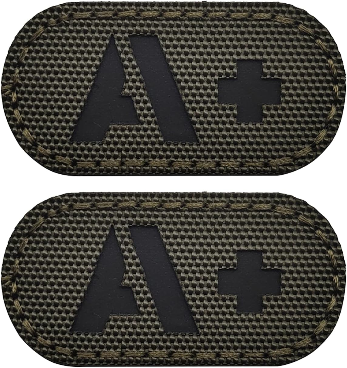 Amazon.com: EmWoot 2PCS Blood Type A+ Patches IR Infrared Reflective ...