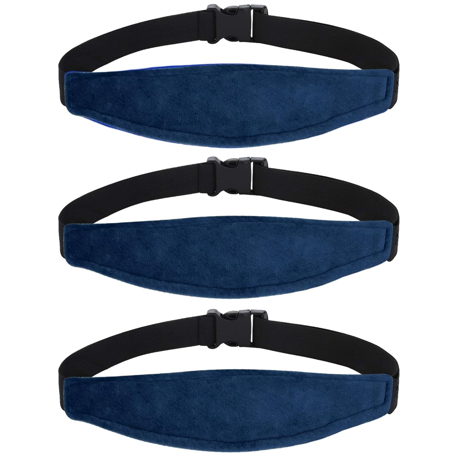 Amazon.com: 3 Pieces Baby Car Seat Head Support - Head Band Strap ...