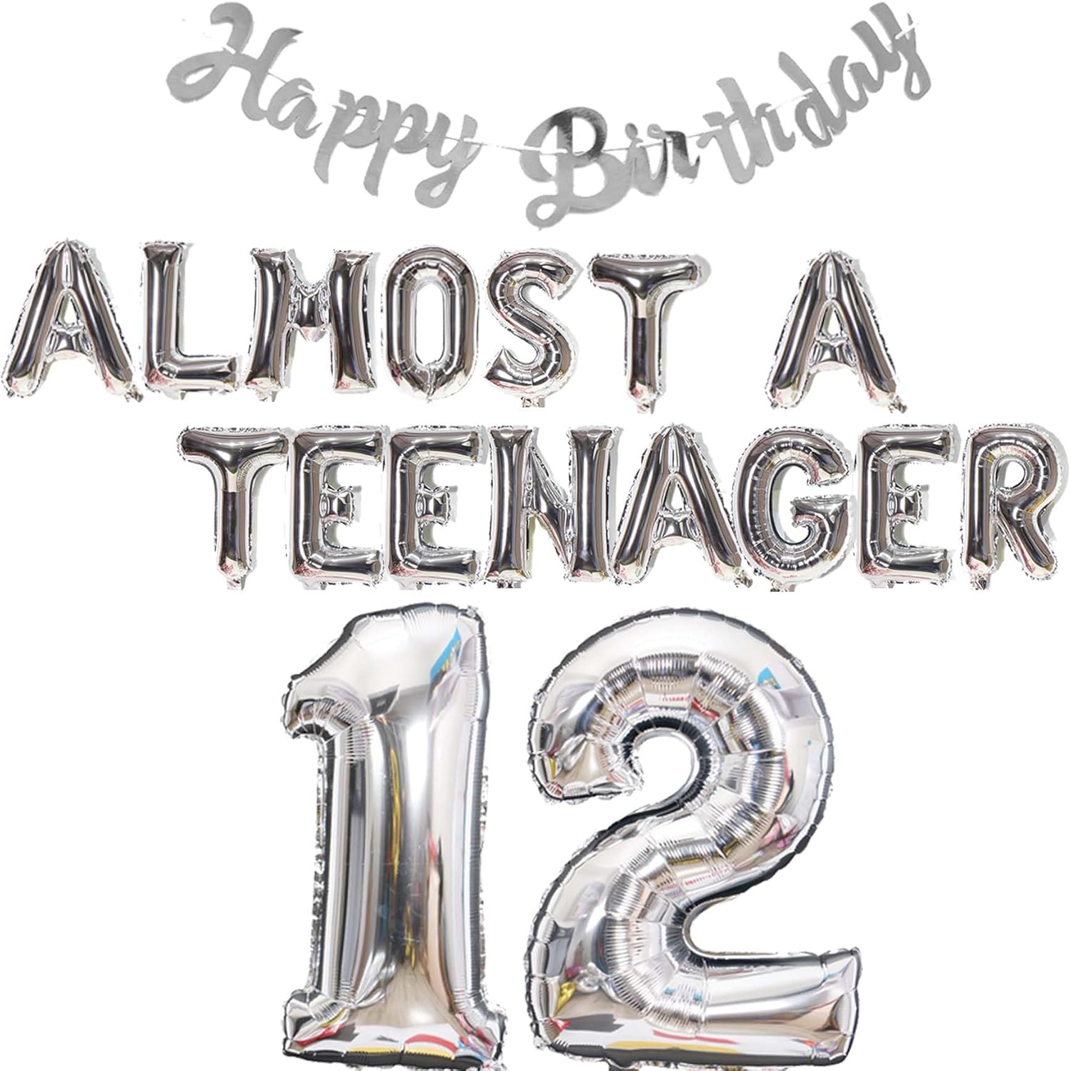 Amazon.com: 12th Birthday Decorations for Boys, Almost a Teenager ...