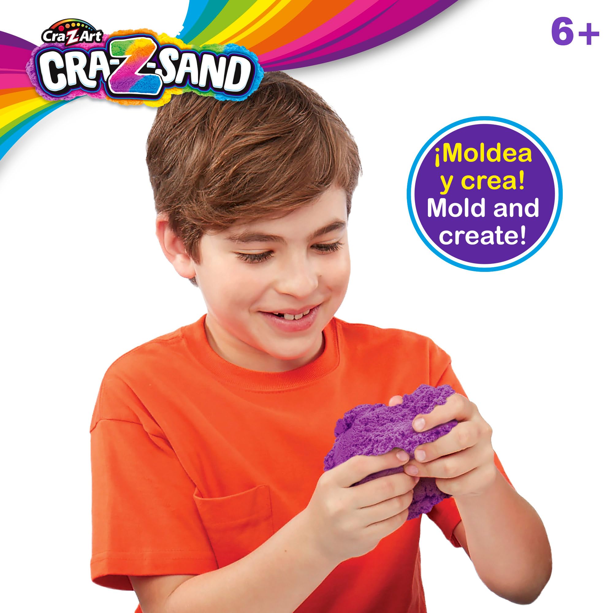 Arena Magica Niños 2 Años COLORBABY CRA-Z-Art, Arena Moldeable Para ...
