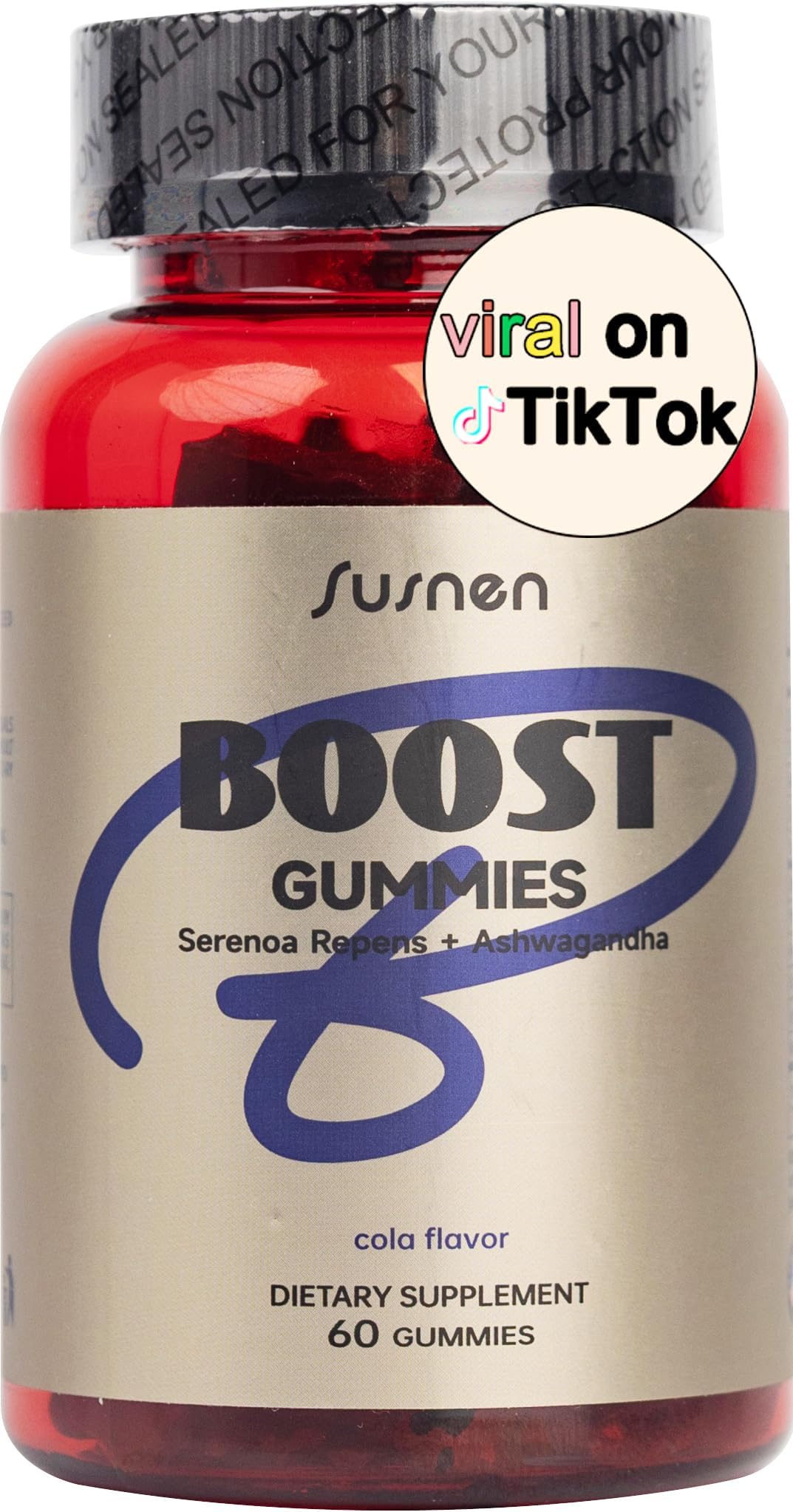 Amazon.com: Susnen Boost Gummies,Serenoa Repens & Ashwagandha Extract,Saw Palmetto for Men ...