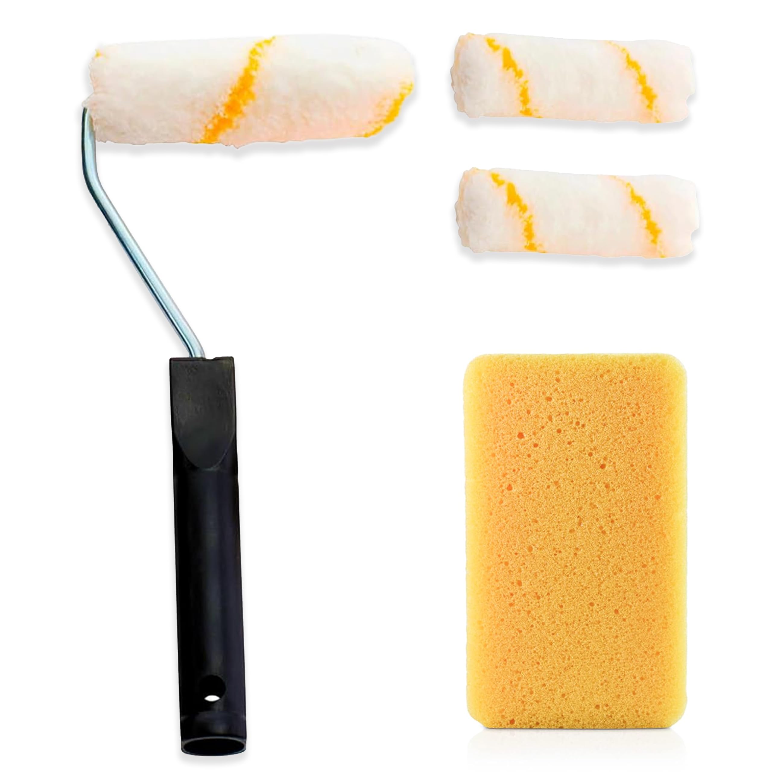 Buildingshop Paint Roller Set - Premium Paint Roller for Wall Painting ...