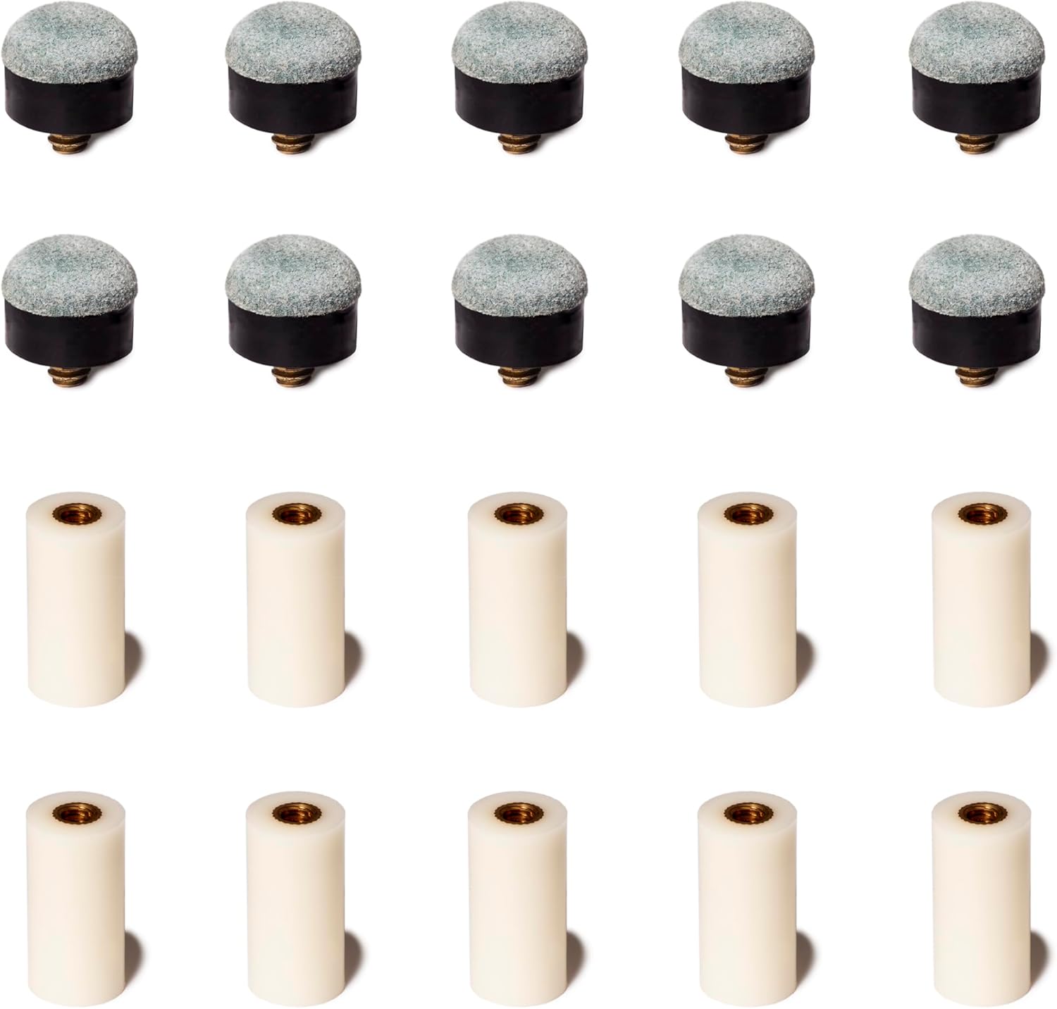 Amazon.com : OKKO Billiard Pool Cue Ferrules and Screw-On Tips Soft ...