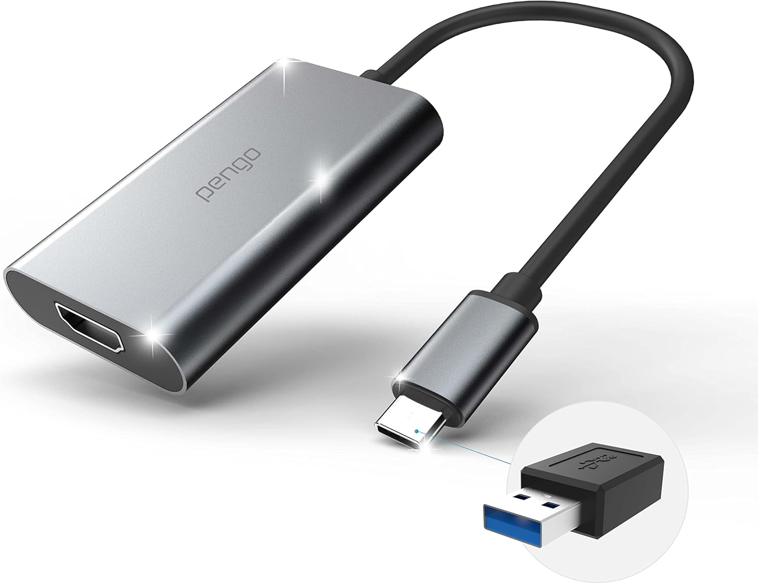 Amazon.com: Pengo HDMI to USB-C 1080p Video Capture Grabber, Video ...