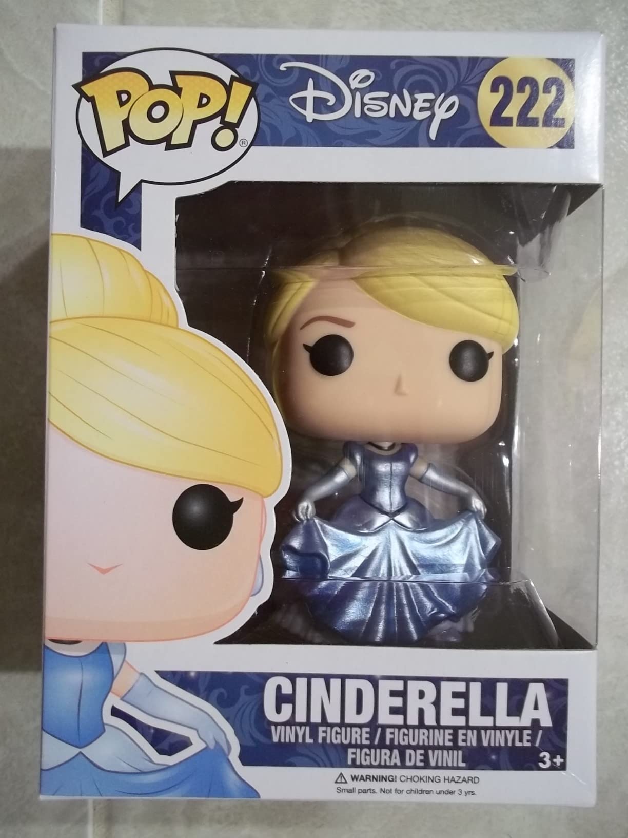 Amazon.com: Funko POP Disney: Cinderella Shimmering Dress Toy Figure ...