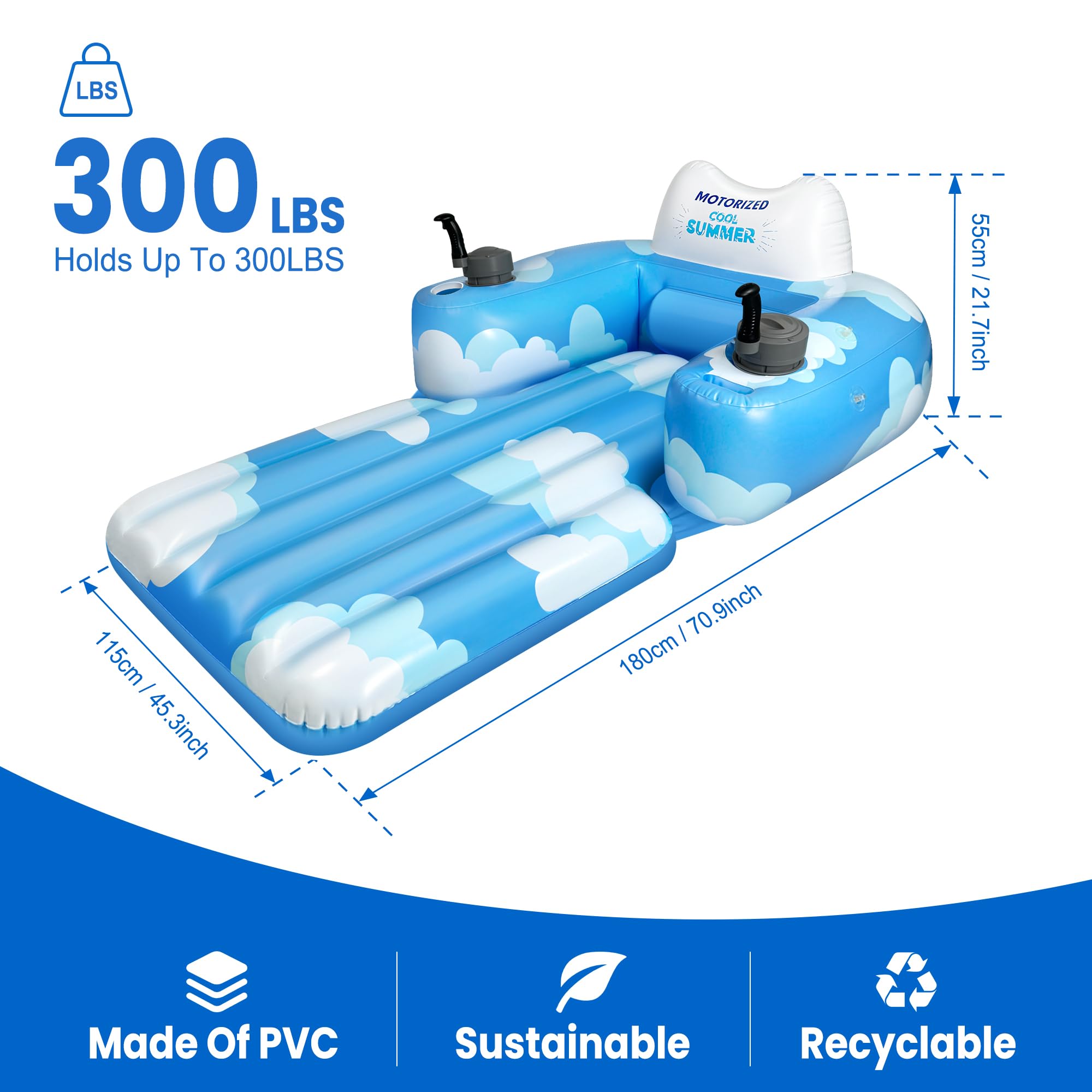 Snapklik.com : KPCB Tech Motorized Pool Float