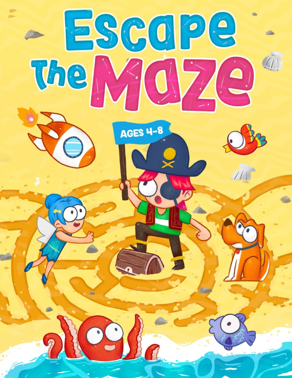 Escape the Maze: A Fun and Challenging Collection of Mazes Puzzles for ...