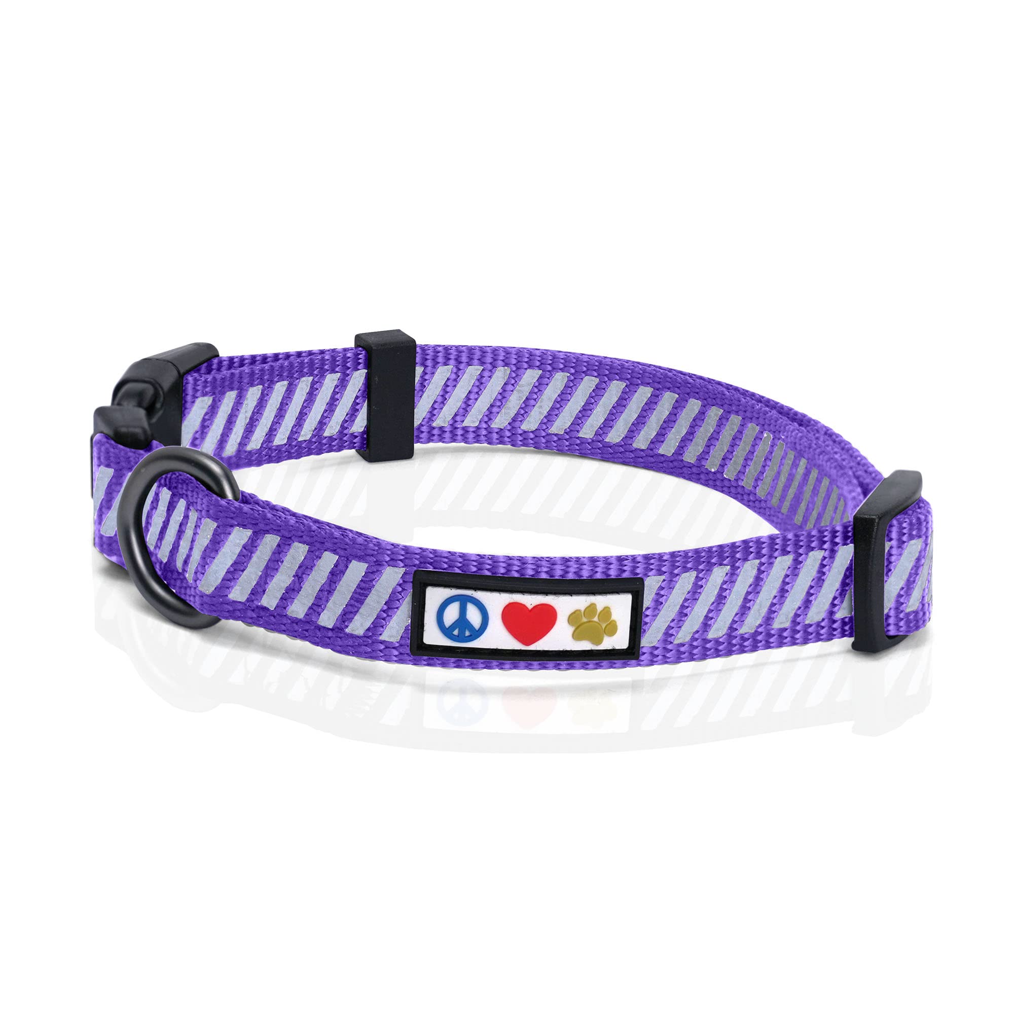 Amazon.com : Pawtitas Reflective Dog Collar for Dog and Puppies A High ...
