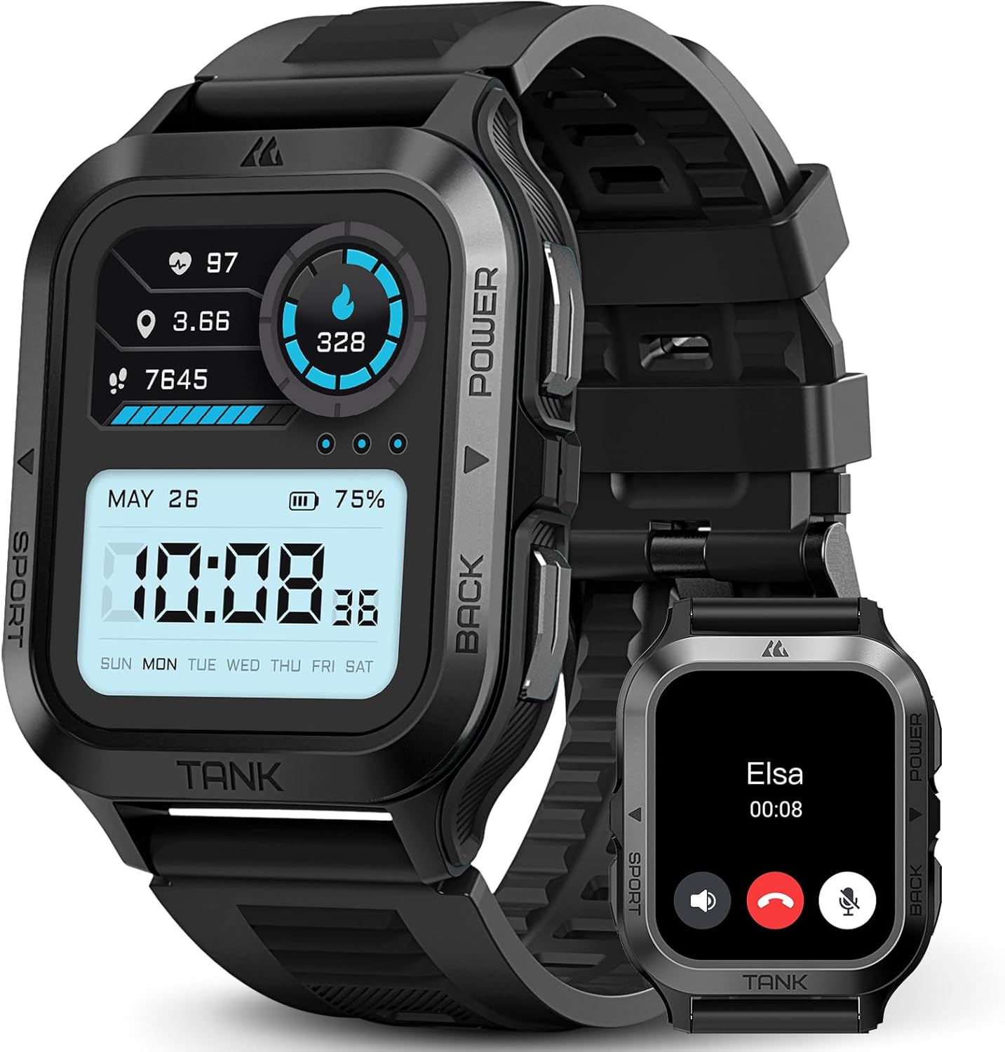 KOSPET Smart Watch - Smart Sleep Tracking Huge Battery (Call Receive ...