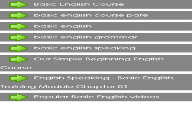 Basic English Course - App on Amazon Appstore