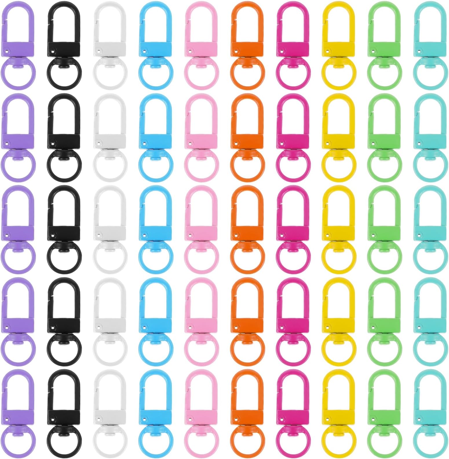 Amazon.com: 50PCS Small Lobster Claw Clasps for Keychains, 32mm Metal ...