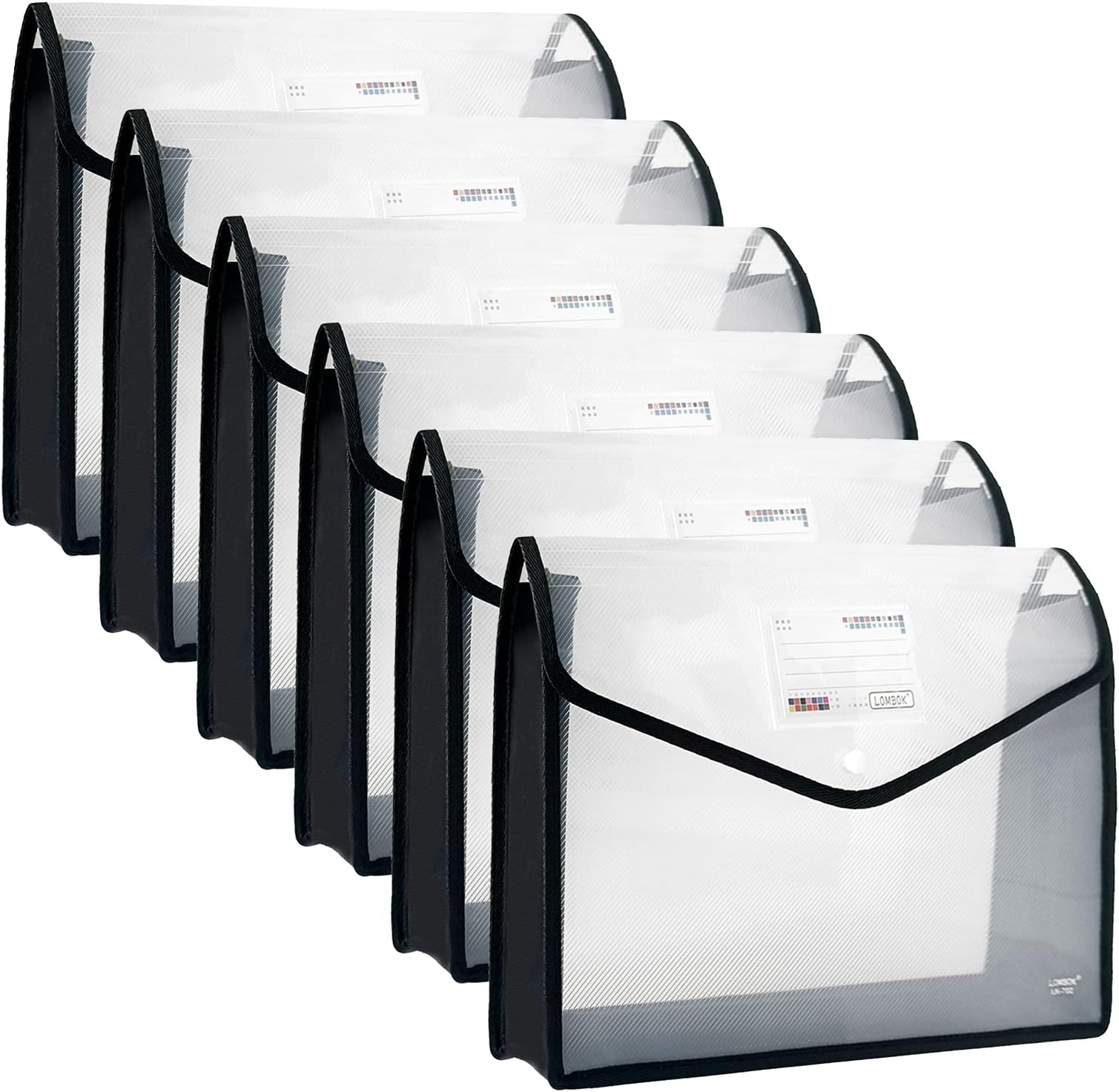 Beliky Plastic File Folders Legal Size Expandable Document Folder with ...