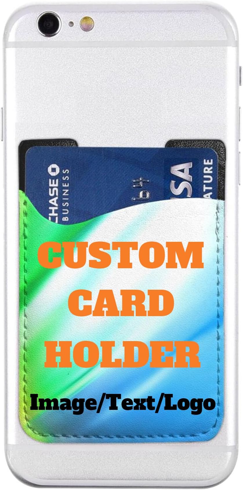 Amazon.com: Custom Phone Card Holder,Personalized Credit Phone Wallet ...