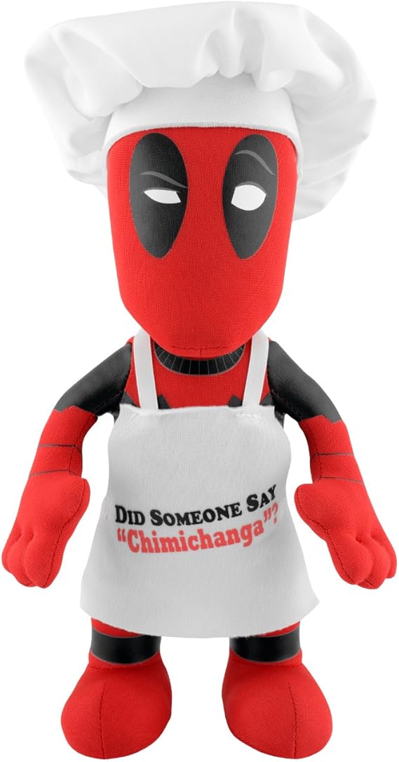 Amazon.com: Bleacher Creatures Marvel's Deadpool Chef Deadpool Plush ...