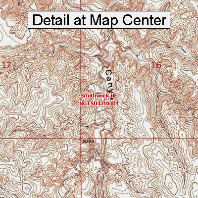 Amazon.com : USGS Topographic Quadrangle Map - Smithwick NE, South ...
