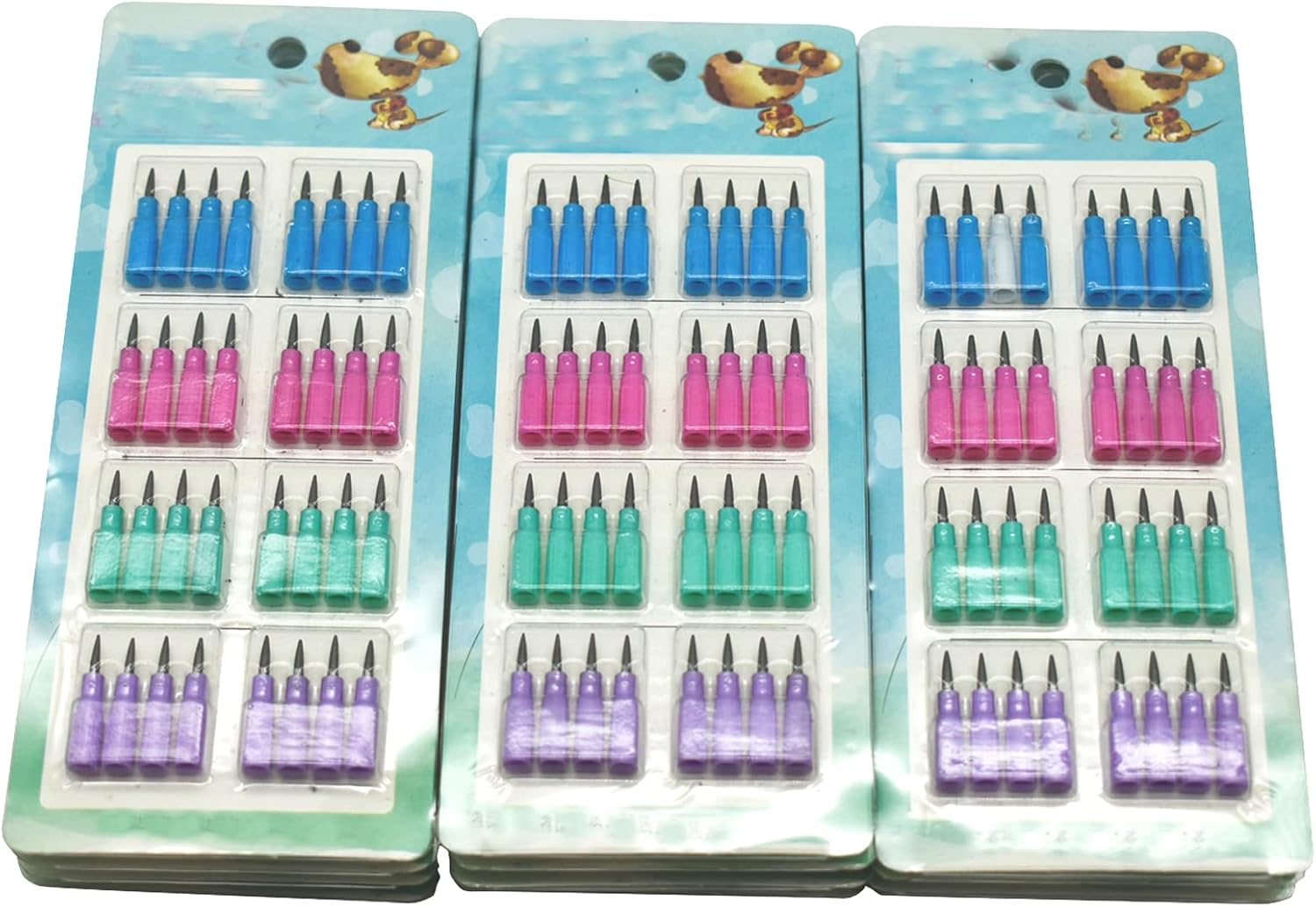 Amazon.com : Lopenle 12 Packs Stackable Pencil Refills 384 Pieces ...