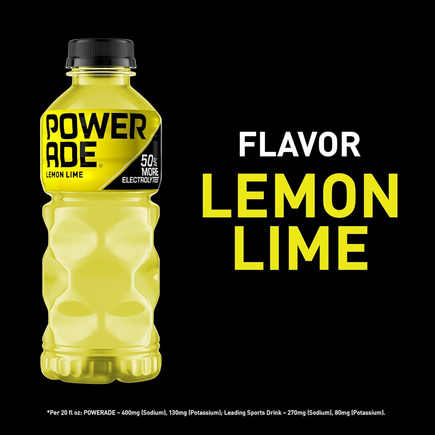 POWERADE Sports Drink Limón Lima, 20 onzas (paquete de 24) – Yaxa Guatemala