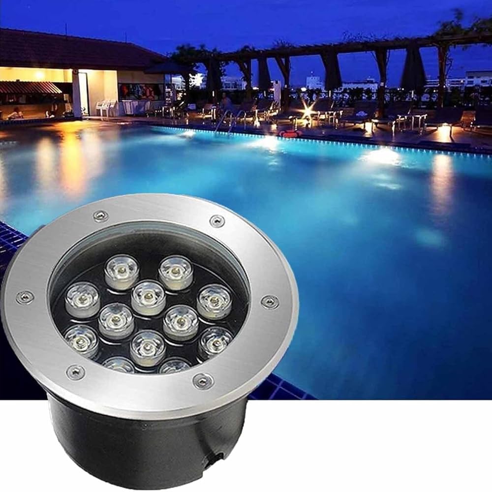 Green Colored Outdoor Led Recessed Lighting