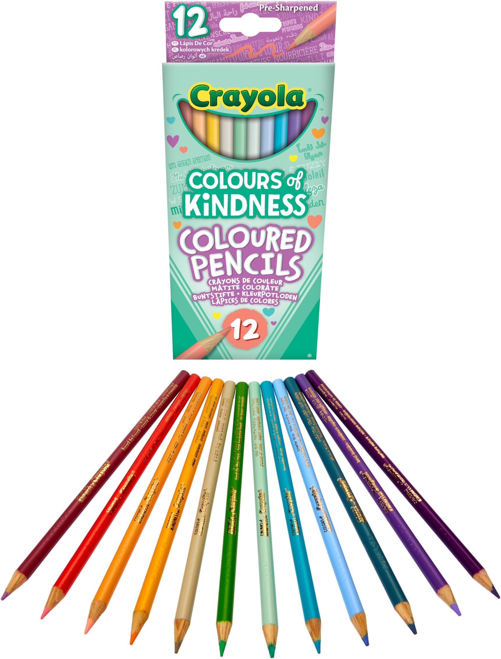Amazon.com: Crayola Colored Pencils - Assorted Colours (Pack of 12 ...