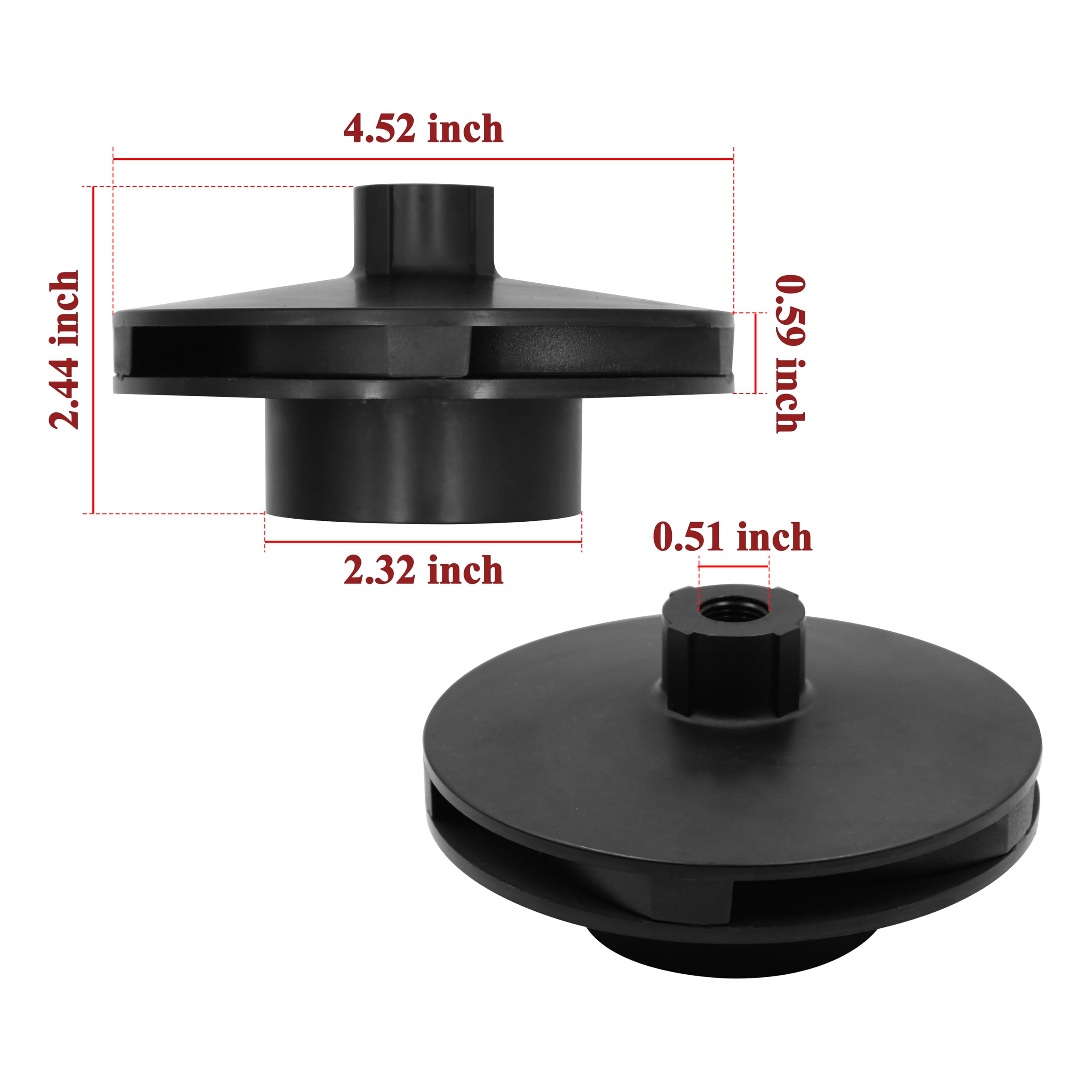 Snapklik.com : Byenins 355074 Impeller Assembly Replacement For ...