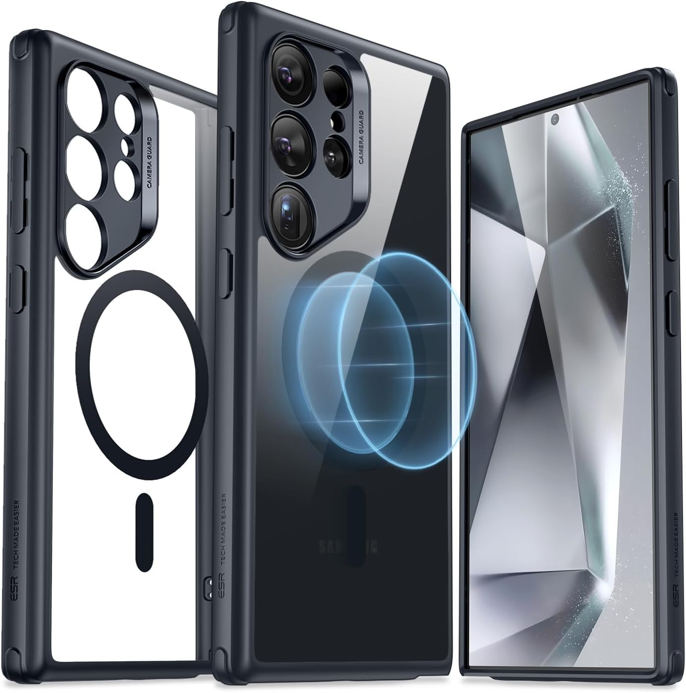 Amazon.com: ESR for Samsung S24 Ultra Case, Compatible with MagSafe, Magnetic Case for Samsung ...