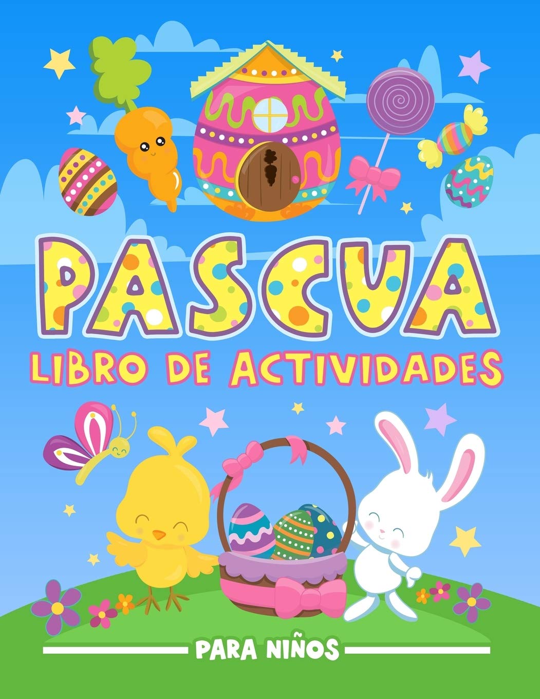Pascua Libro De Actividades Para Ninos Un Divertido Cuaderno De ...