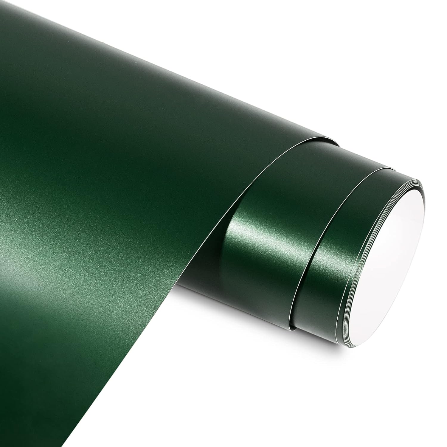 Amazon.com: AHIJOY Matte Green Vinyl Satin Metallic Adhesive Vinyl 12 ...