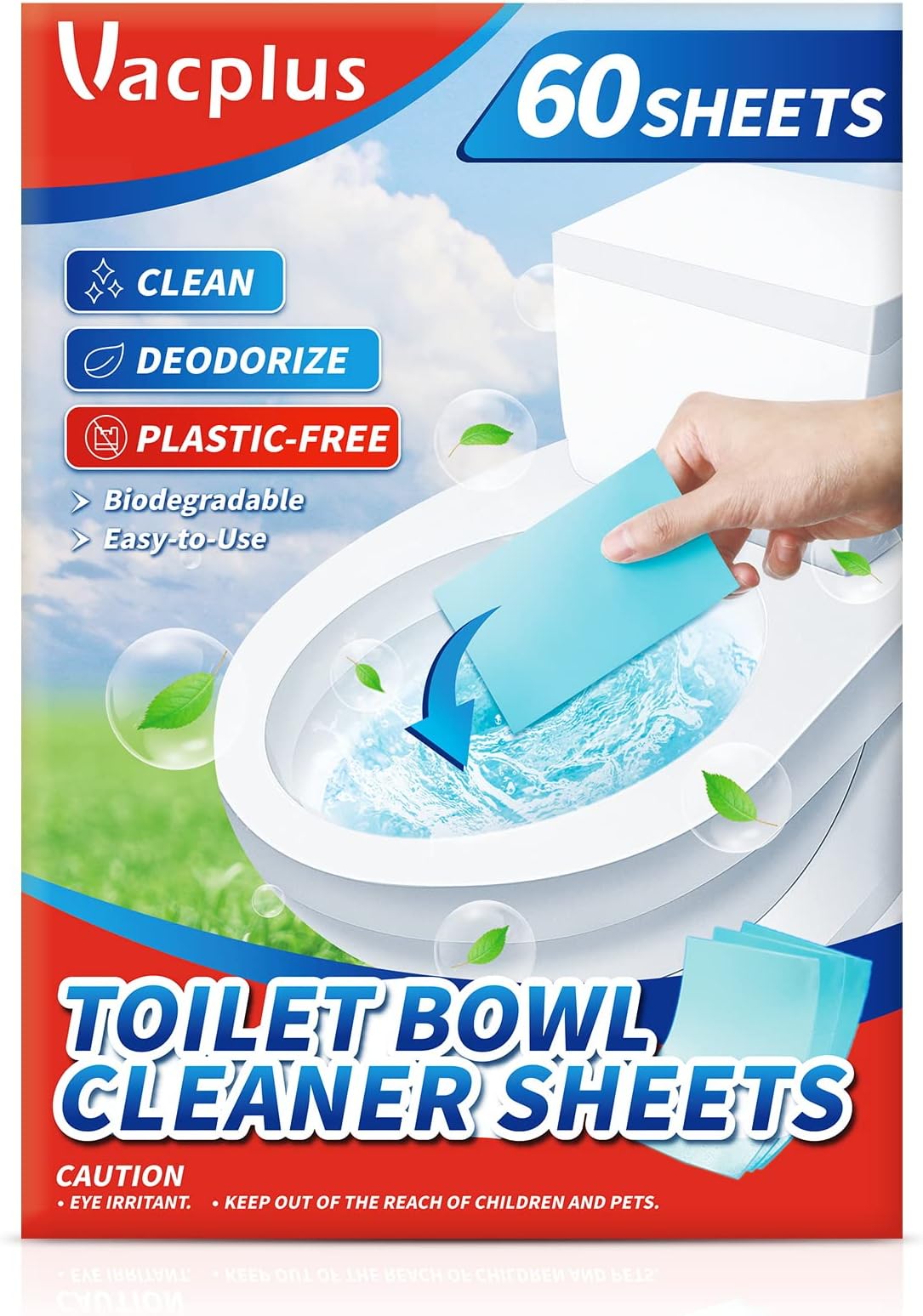 Amazon.com: Vacplus Toilet Bowl Cleaners - 6 Pack, Long-Lasting Toilet ...