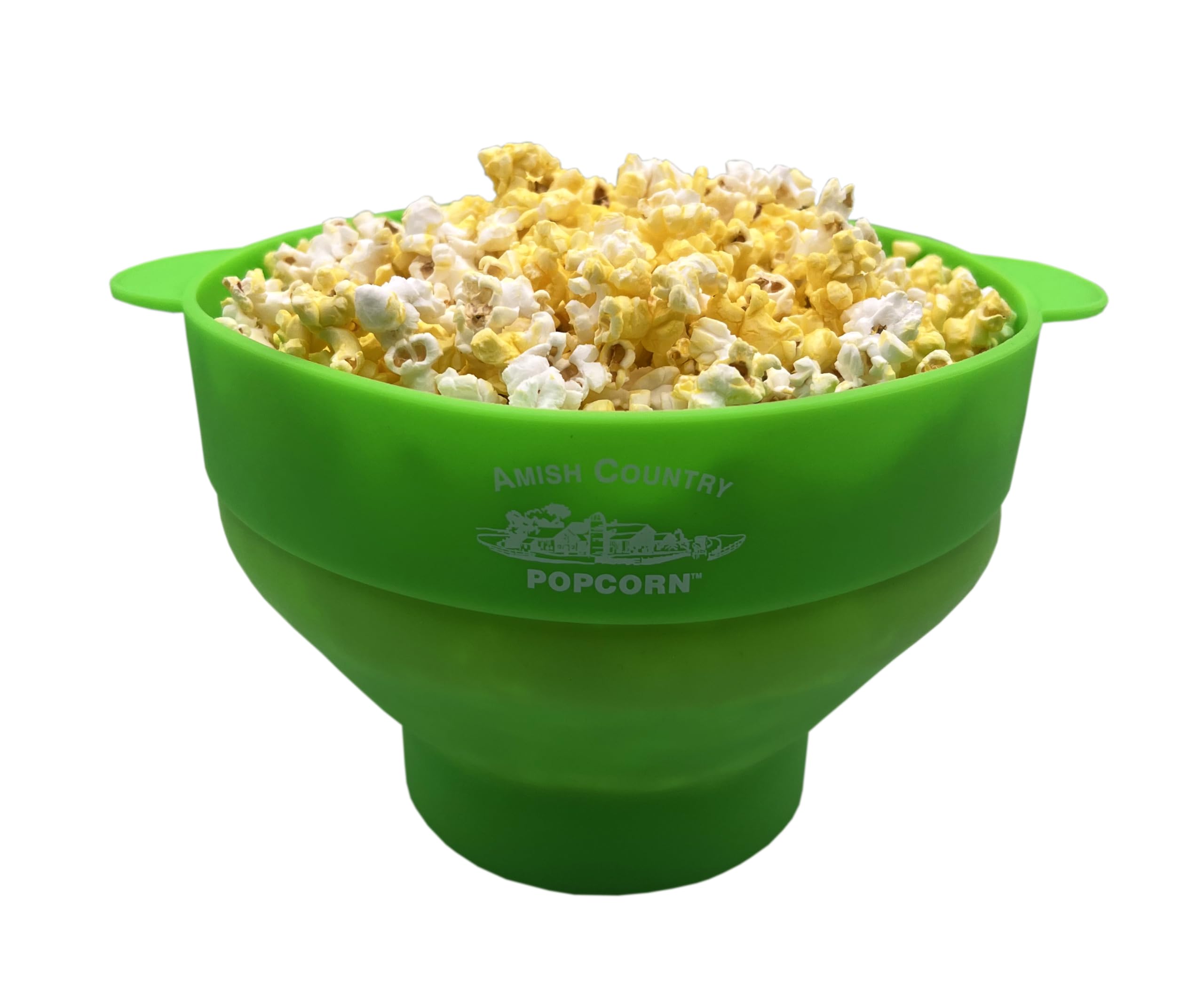 Amazon.com: Amish Country Popcorn | Collapsible Silicone Microwave ...