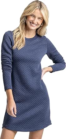 Southern Tide Women's Milani Texture Dress at Amazon Women’s Clothing store